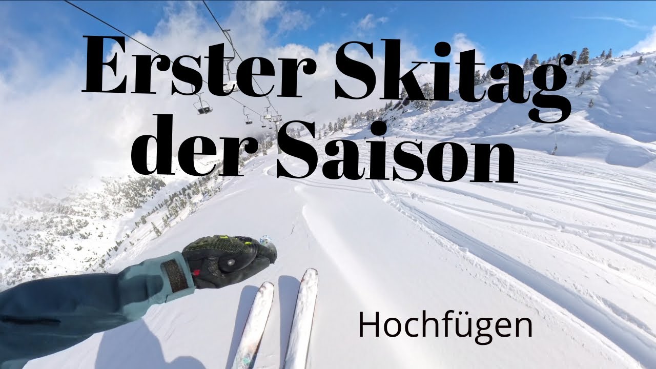 Erster Skitag 24/25 Hochfügen! 15.09.24 (Insta 360 x4) - YouTube