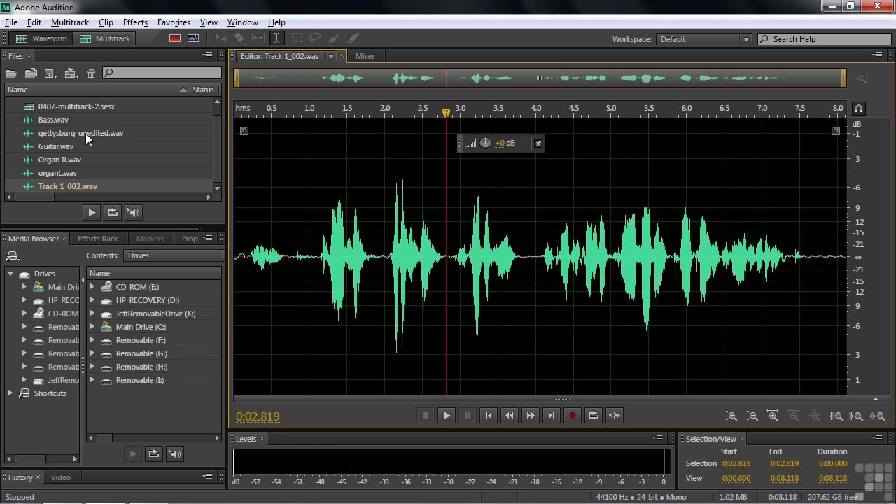 04 08 Recording In A Multitrack Session - YouTube