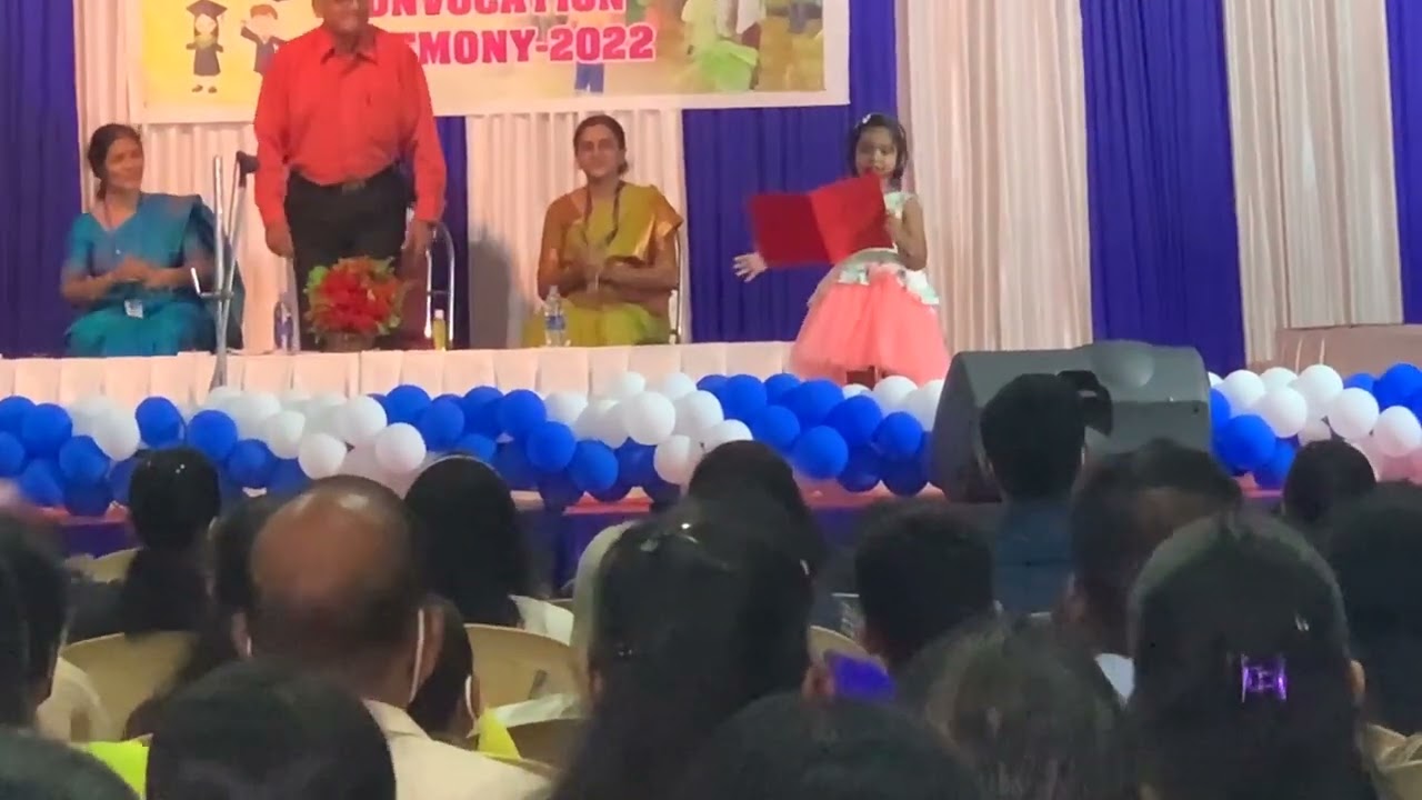 Welcome Speech for KG graduation Ceremony | LKG Student's Speech ...