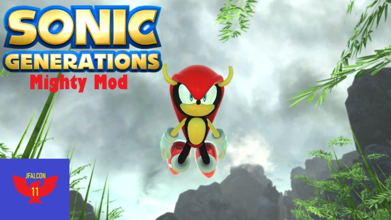 Sonic Generations- Mighty the Armadillo mod revisited - YouTube