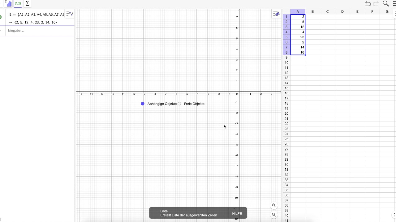 BoxPlot mit GeoGebra Online erzeugen - YouTube