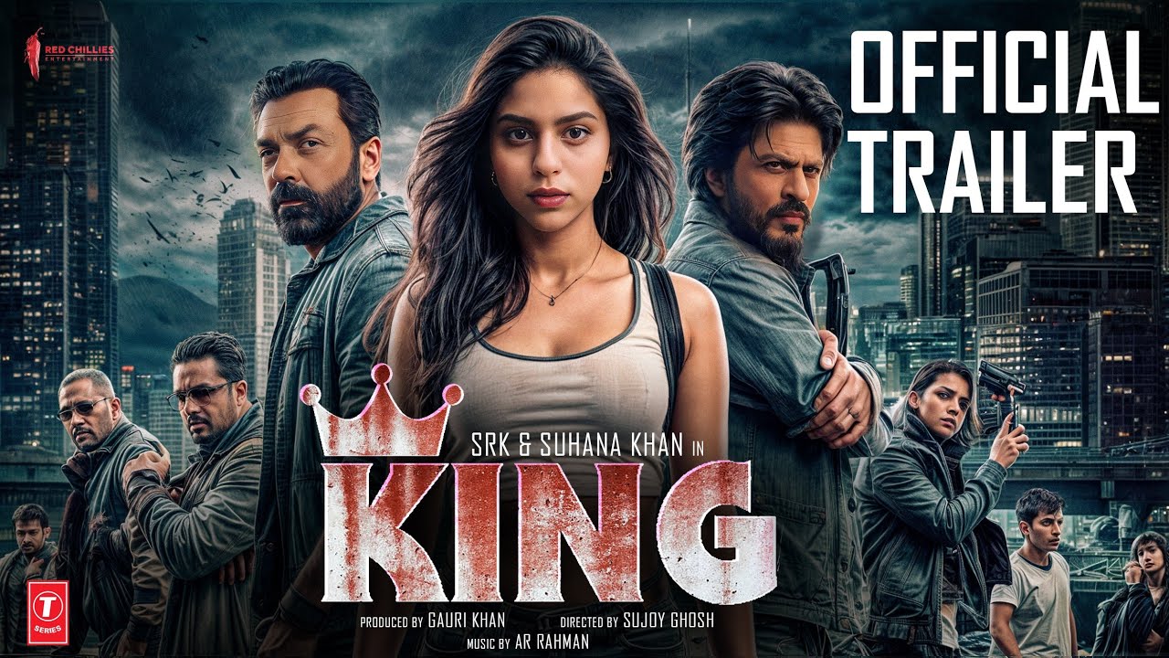 KING : NEW MOVIE ANNOUNCEMENT | Shah Rukh Khan| Suhana Khan | Sujoy ...