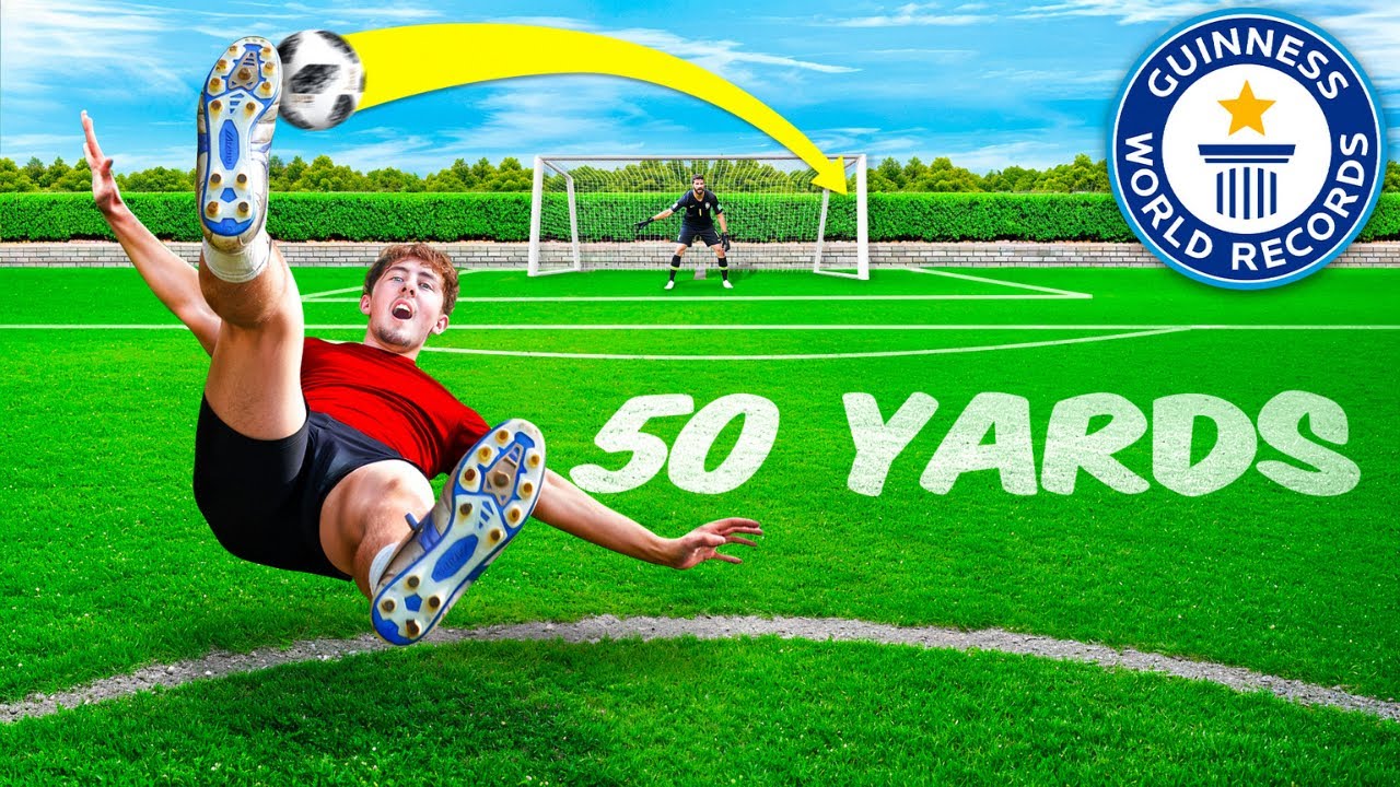 Breaking Crazy FOOTBALL Guinness World Records! - YouTube
