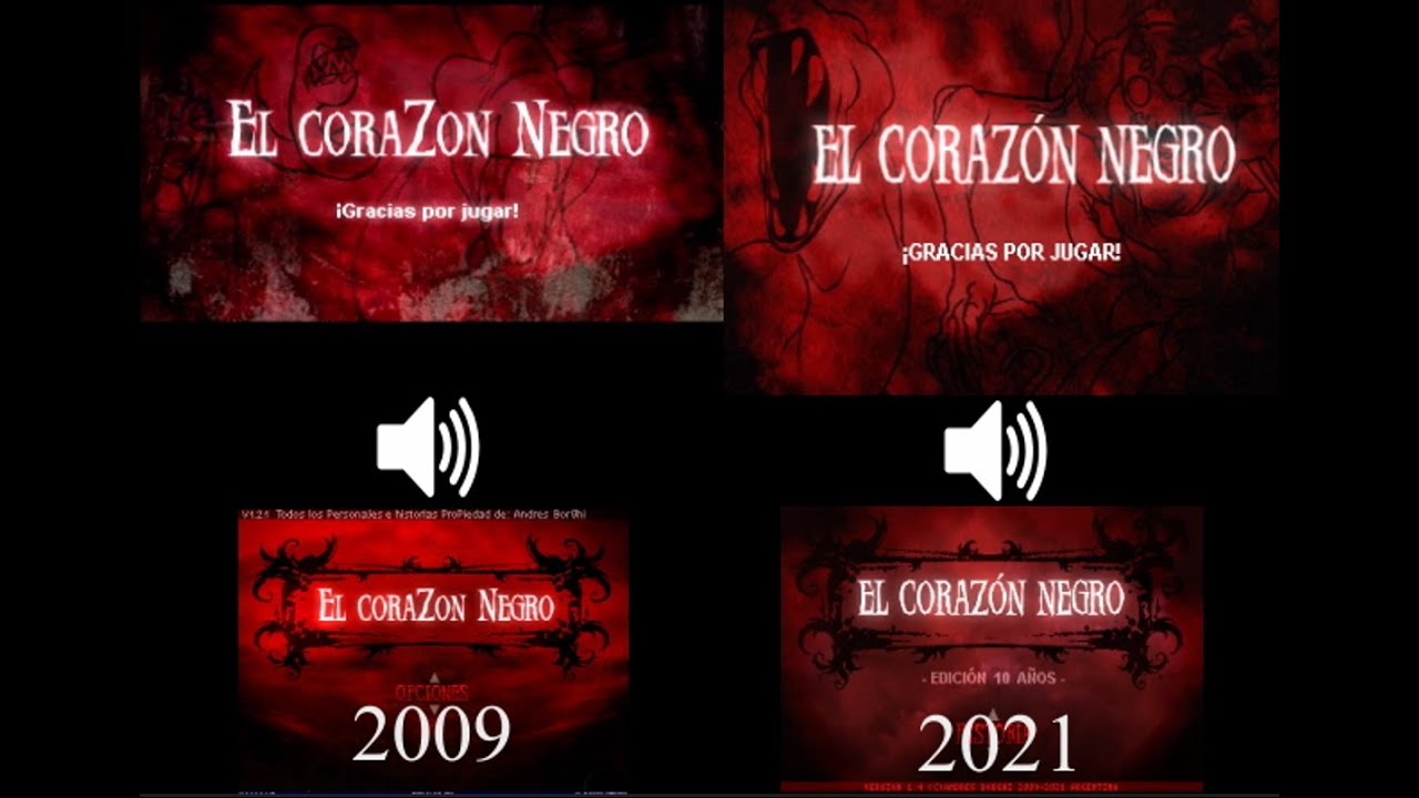 Creditos The Black Heart | El Corazon Negro 2009-2021 - YouTube