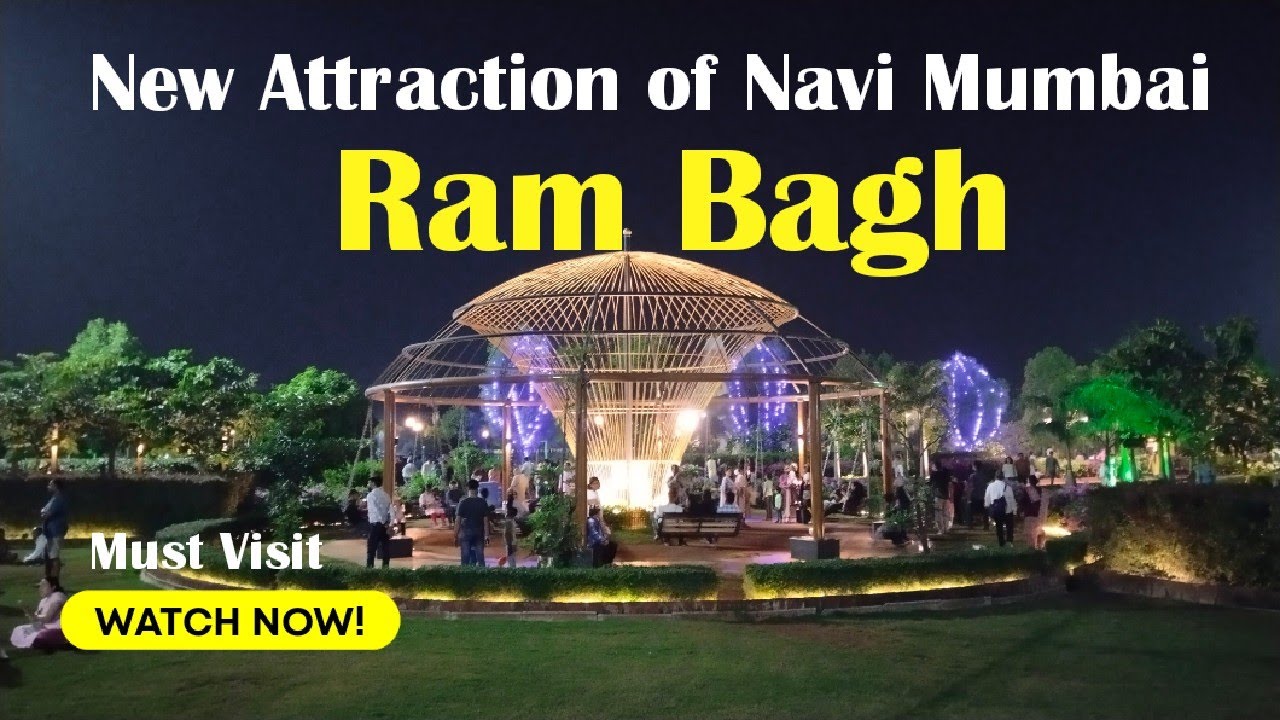 New Attraction of Navi Mumbai 😍: Ram Bagh Ulwe | Ram Bagh Garden | राम ...