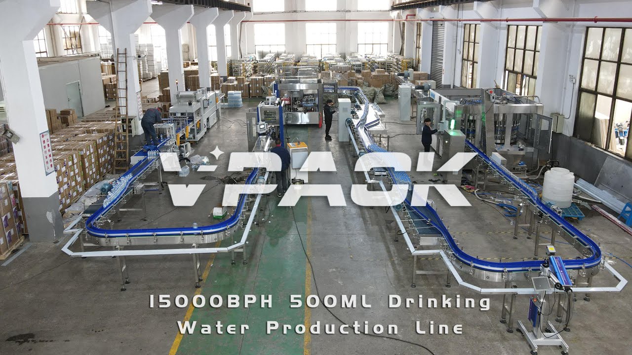 15000BPH 500ml PET bottle water line，Full set pure water bottling ...