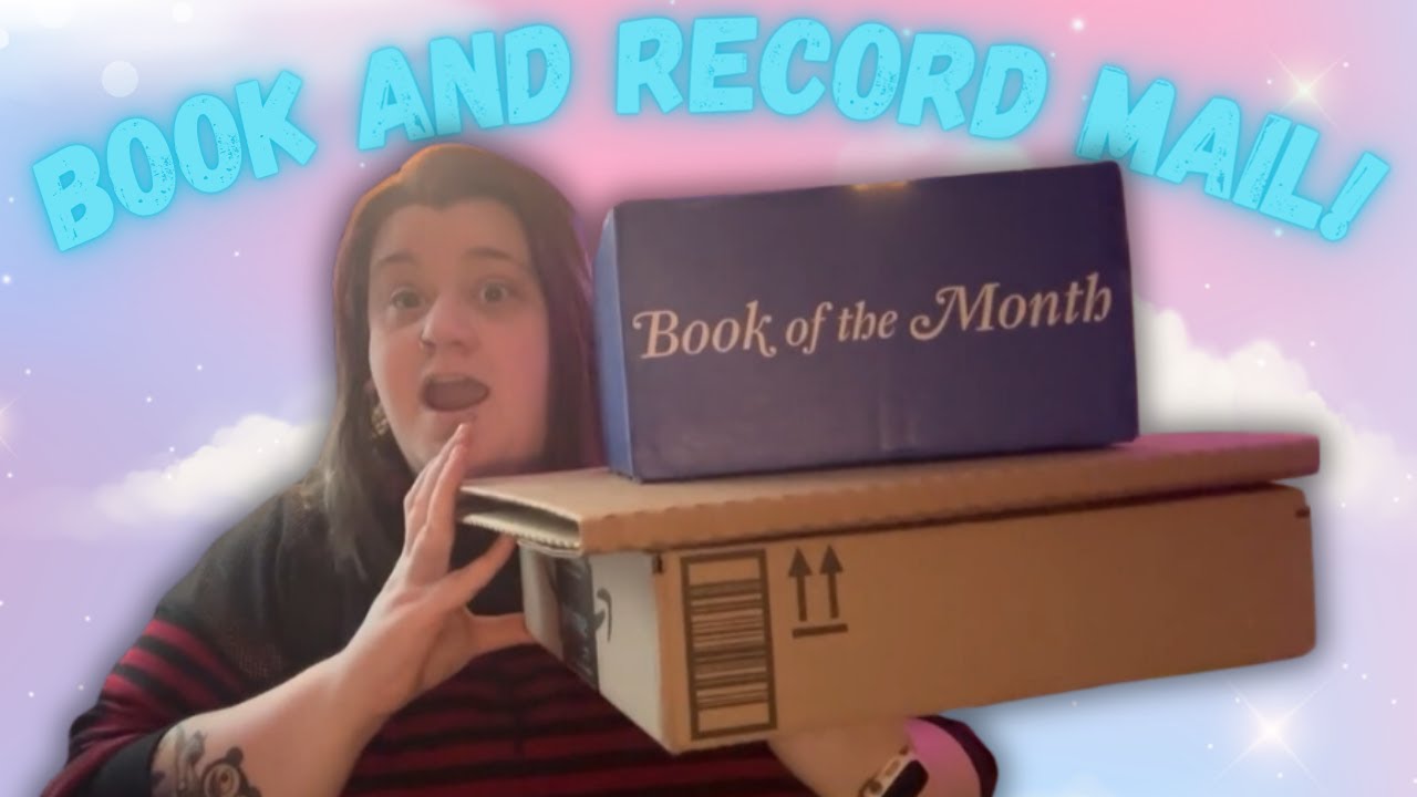 BOOK AND RECORD MAIL/UNBOXING - THREE PACKAGES!! - YouTube