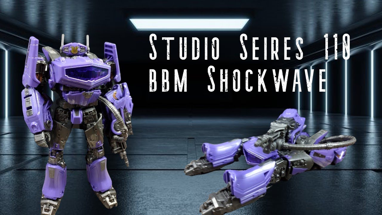Studio series 110 bbm Shockwave figure review - YouTube