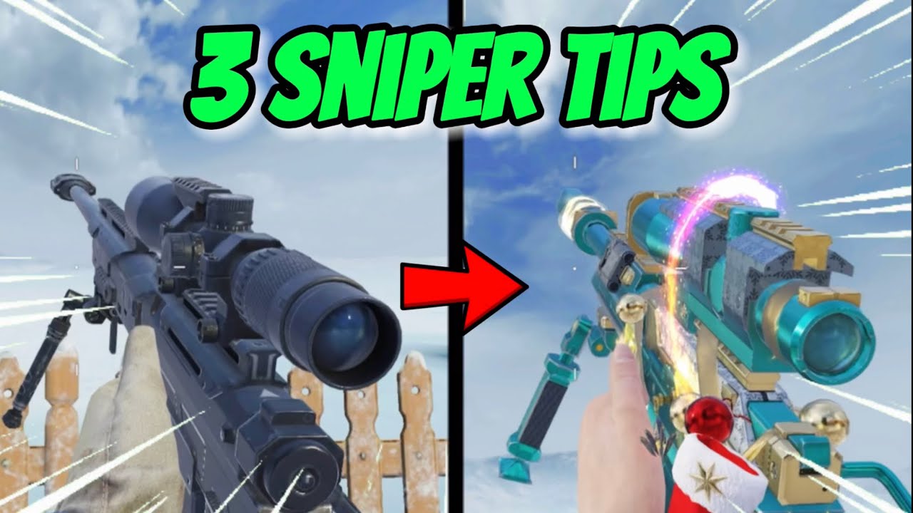 3 Tips to become a PRO SNIPER in CODM - YouTube