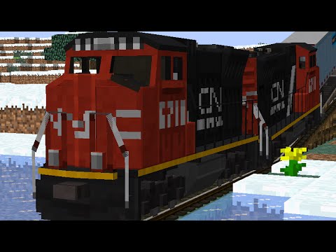 Following a CN Train - YouTube