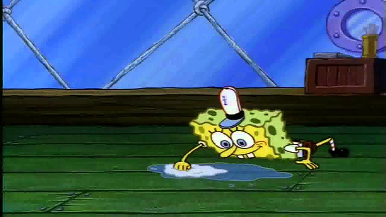 SPONGEBOB WIPES THE FLOOR WHILE I PLAY UNFITTING MUSIC - YouTube