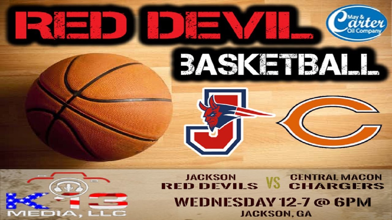 Jackson Red Devil Basketball vs. Central-Macon - YouTube