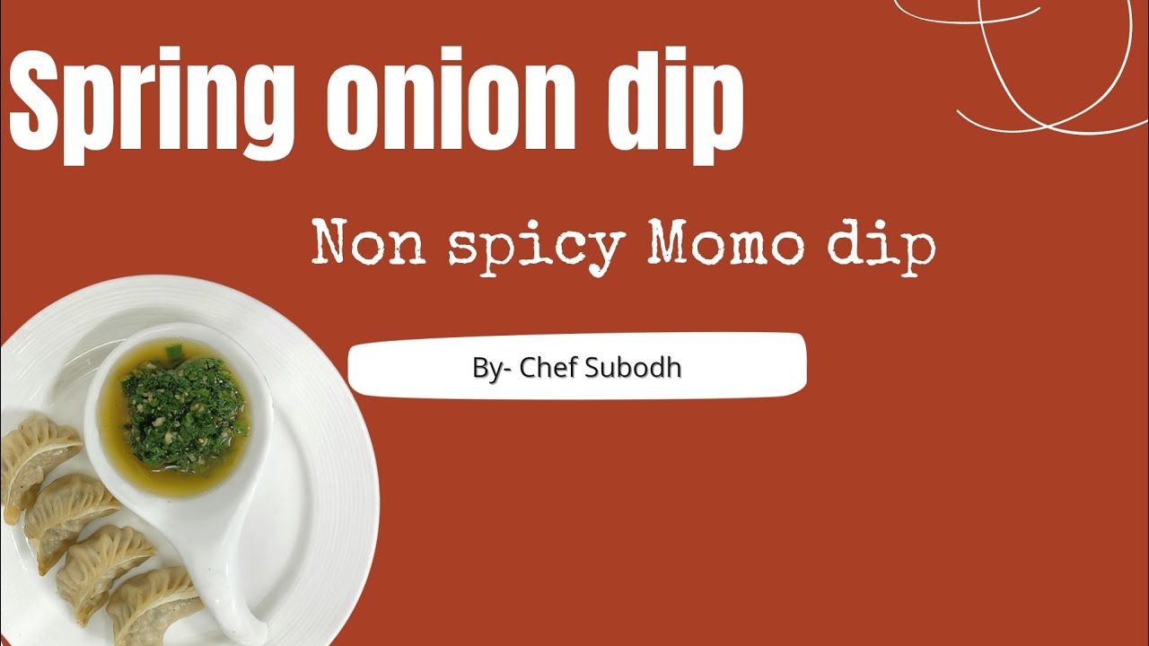 Delicious Spring Onion Dip Recipe for Perfect Momo Dipping! #trending# ...