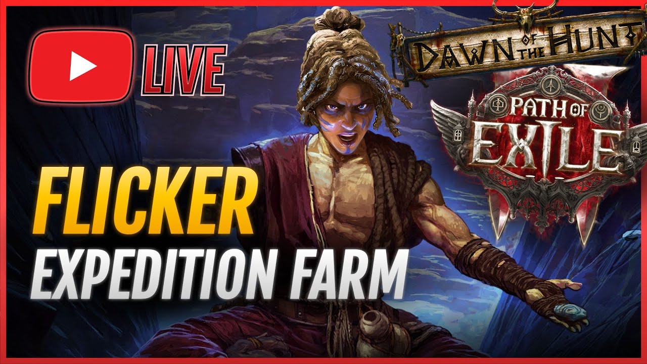 POE 2🔴Loot is GREAT? EXPEDITION Farm! FLICKER Strike Amazon Build - 0.2 ...
