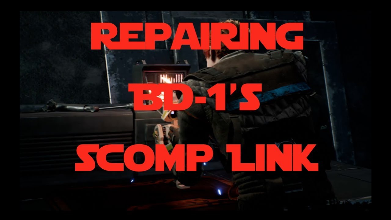 Repairing BD-1's Scomp Link- Star Wars Jedi: Fallen Order - YouTube