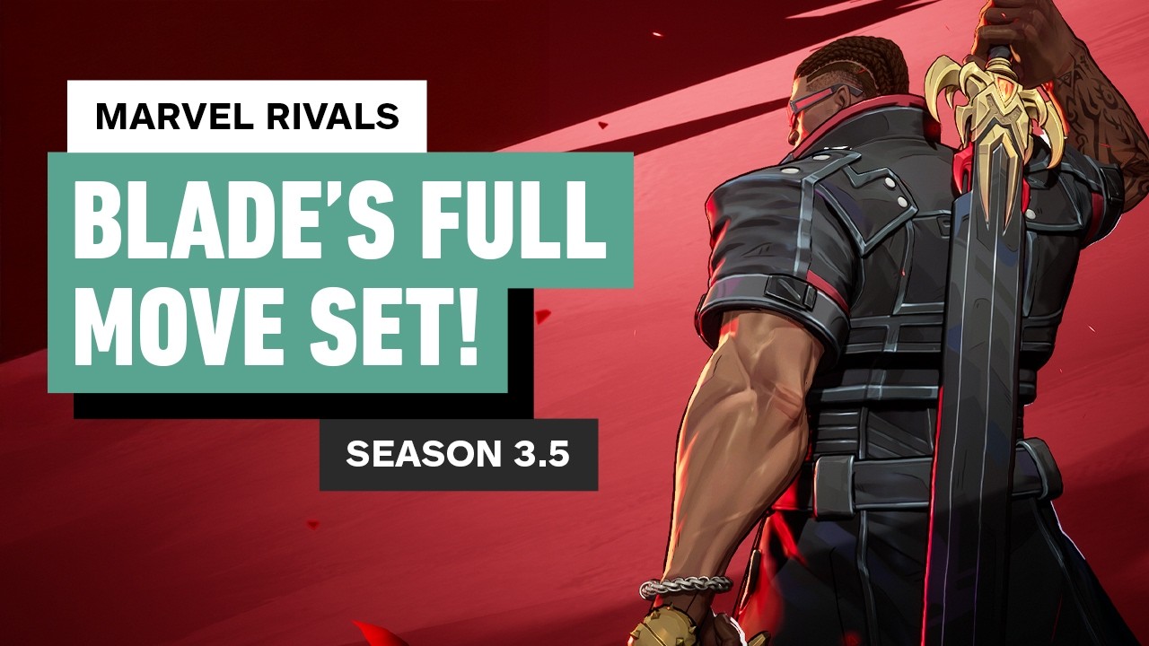 Marvel Rivals: Blade Gameplay - Full Move Set Breakdown - YouTube