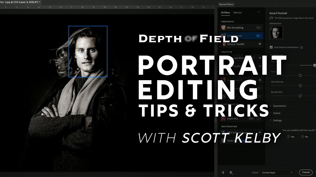 Scott Kelby's Portrait Post Processing Tips & Tricks | #BHDoF - YouTube