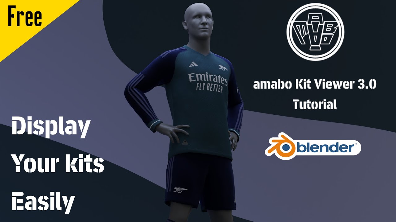 The easiest way to display your original kits in blender! －amabo Kit ...
