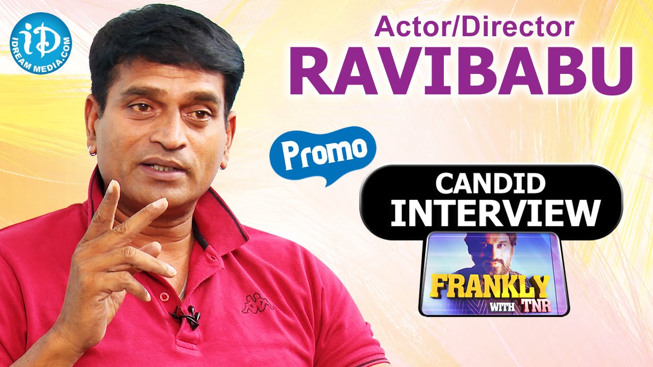 Ravi Babu (#ravibabu) Exclusive Interview - Promo || Frankly With TNR ...