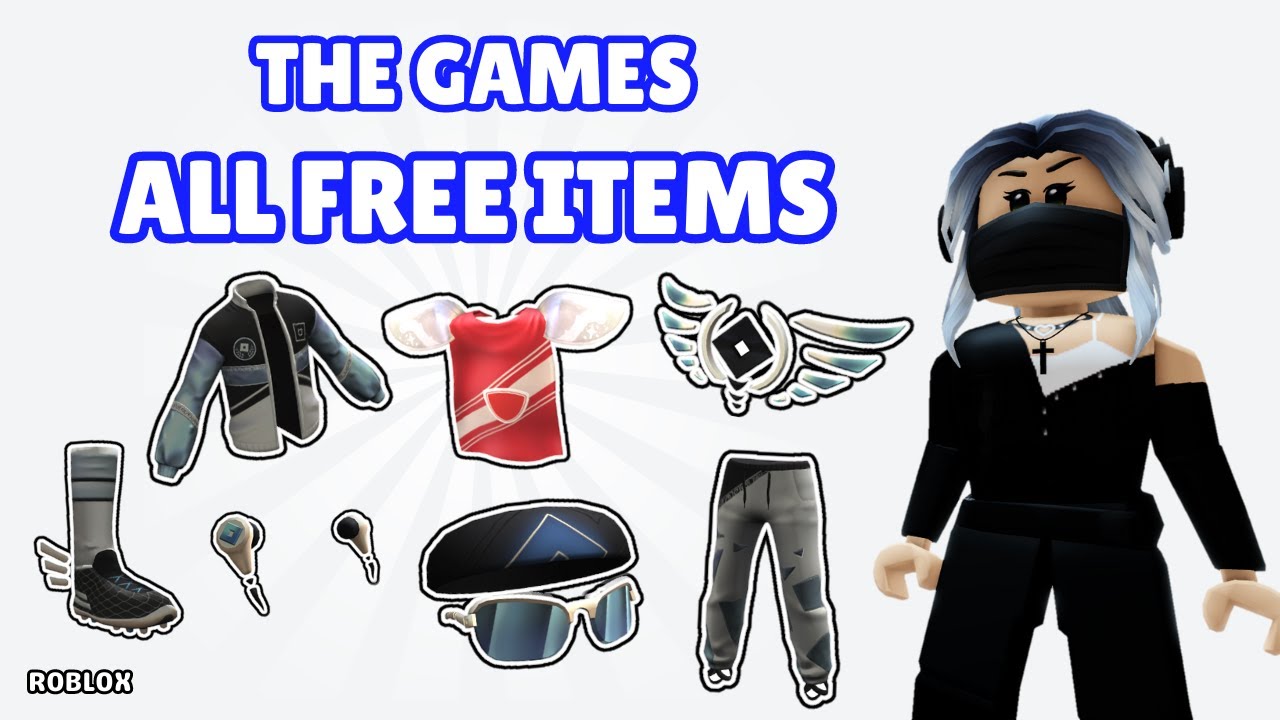 How To Get All Free Items in The Games | Roblox - YouTube