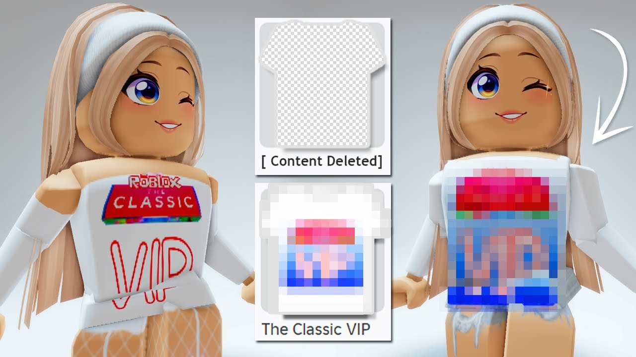 HOW TO GET Updated *FREE* The Classic VIP T-Shirt! 😱 ROBLOX THE CLASSIC ...