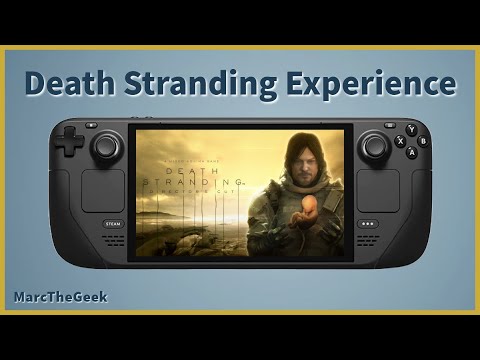 Death Stranding Director's Cut Steam Deck Gameplay Experience - YouTube