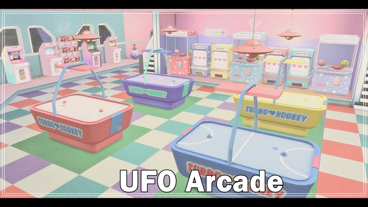 | SIMS 4 |🛸UFO Arcade🎮|Stop Motion - YouTube