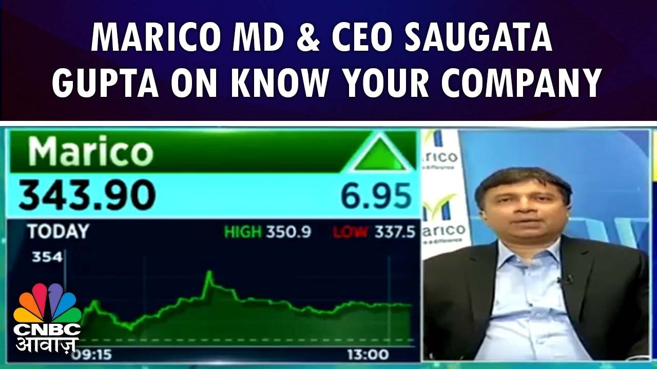 Marico MD & CEO Saugata Gupta On Know Your Company | CNBC Awaaz - YouTube