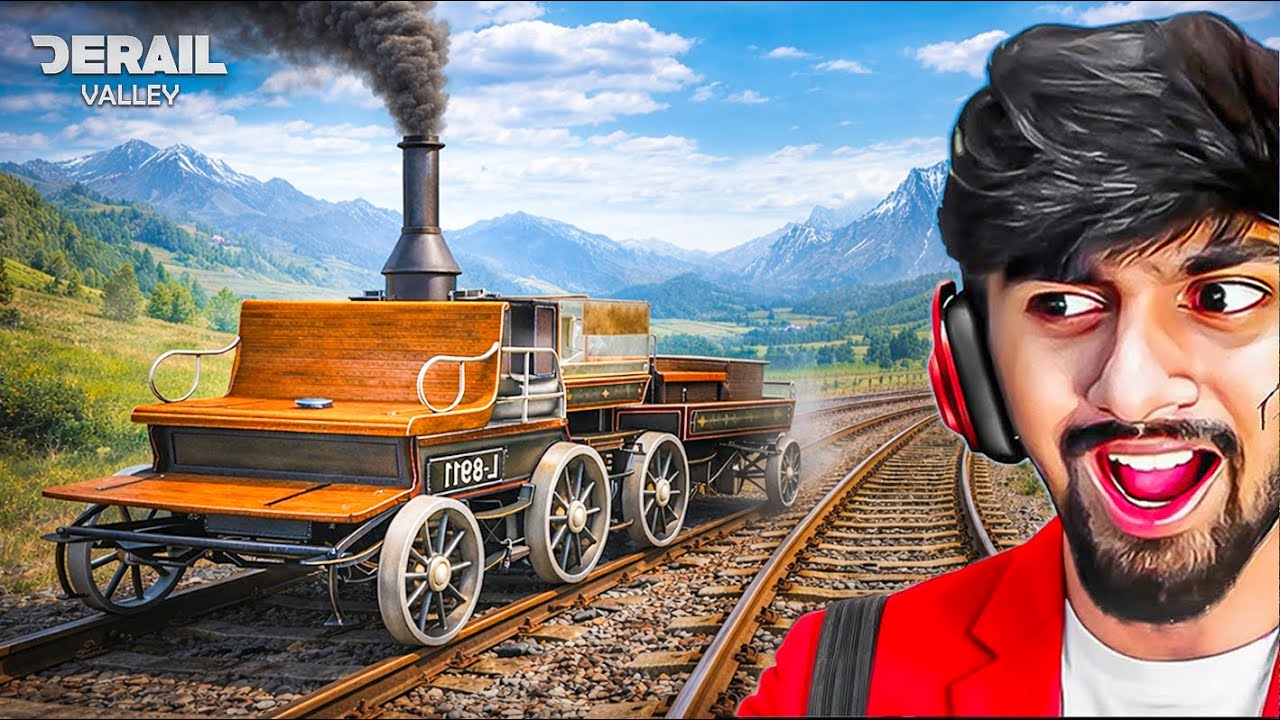 DRIVING THE WORLD’S FIRST TRAIN EVER !!!!! - YouTube