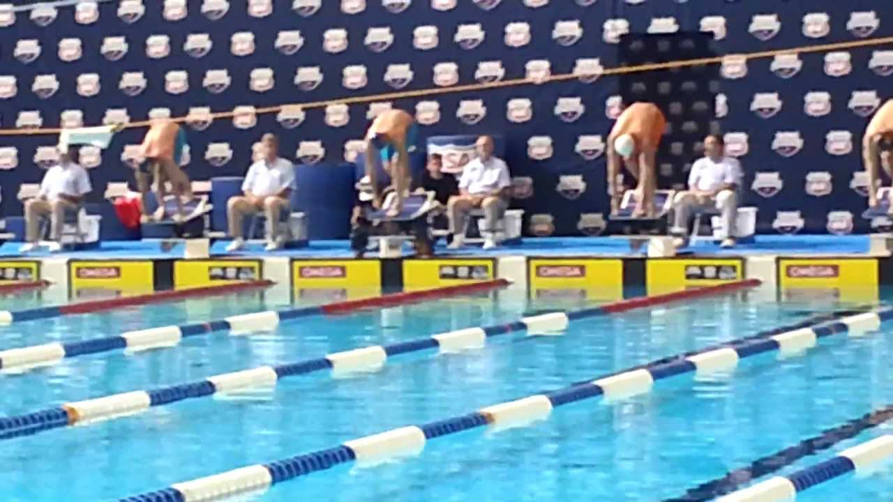 Santo Condorelli Final B 100 Free 2013 USA World Trials - 50'18 - YouTube
