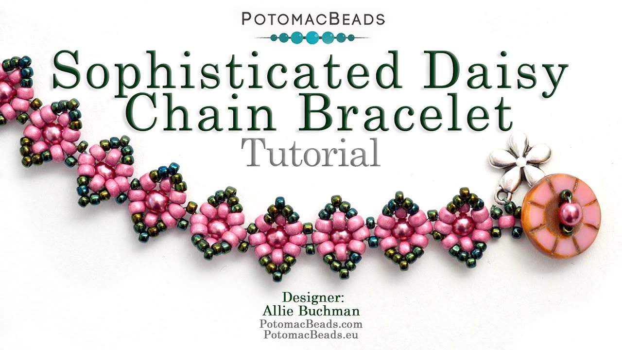 Sophisticated Daisy Chain Bracelet - DIY Jewelry Making Tutorial by ...
