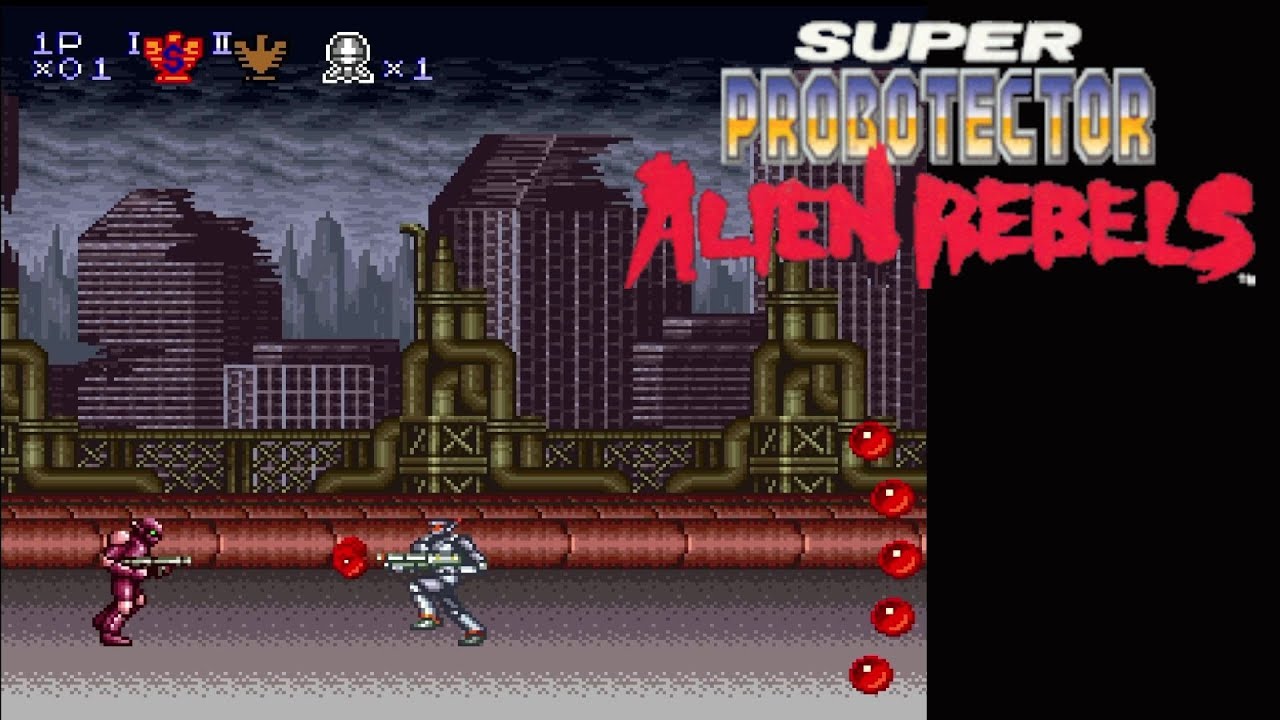 Super PROBOTECTOR Alien Rebels - Nintendo Switch Gameplay - YouTube