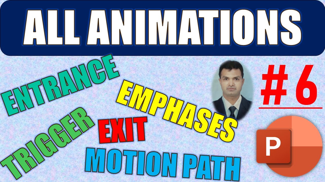 #6 I POWERPOINT ANIMATIONS I BASICS ANIMATIONS I ENTRANCE I EMPHASES I ...