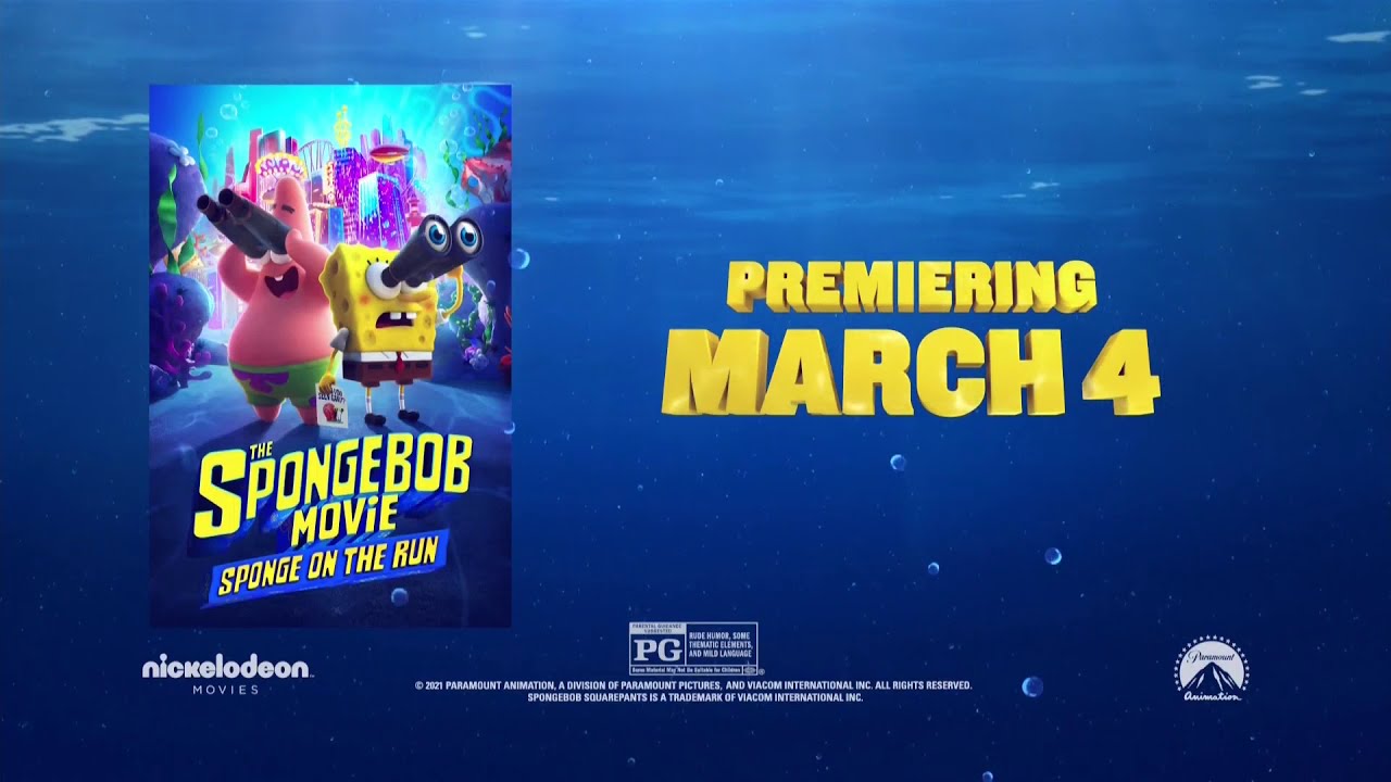 The SpongeBob Movie: Sponge on the Run TV Spot | February 2021 ...
