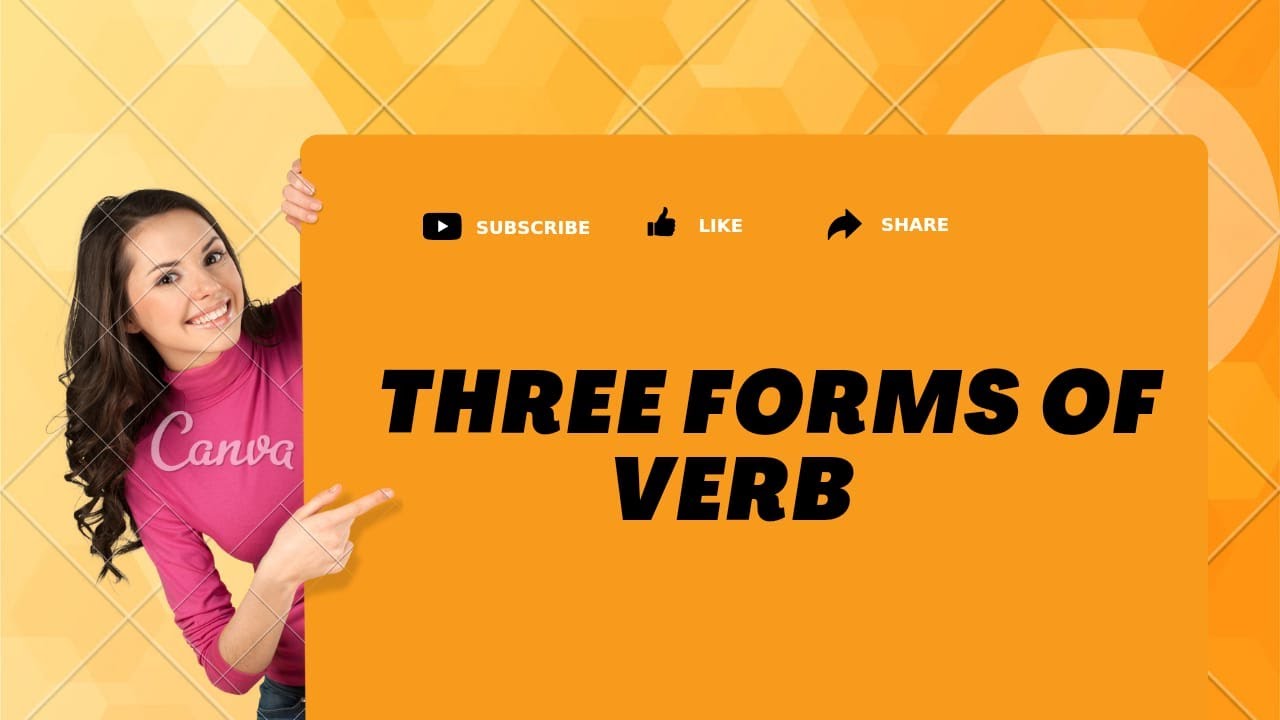 Three Forms of verb | Grammar | Subject forms of verb - YouTube