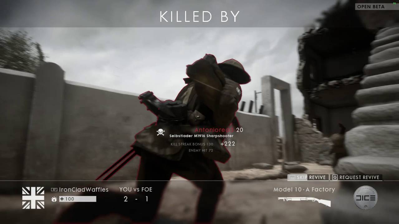 BEST SMG IN BATTLEFIELD 1! BEST GUN?! Automatico BF1 Beta Multiplayer ...