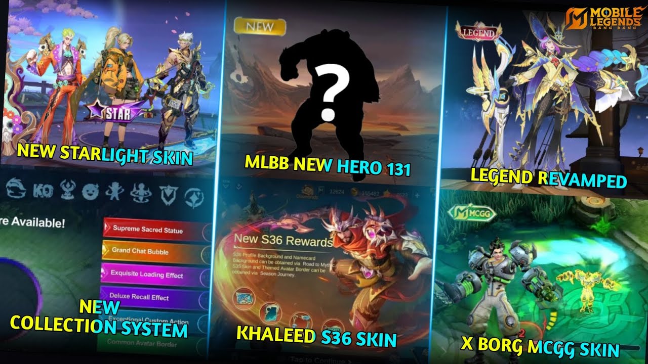 UPDATE NEW HERO 131 | X.BORG MCGG SKIN | NEW STARLIGHT SKIN 2025 ...