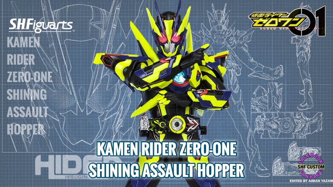 Review S.H.Figuarts Kamen rider Zero-One Shining Assault Hopper - YouTube