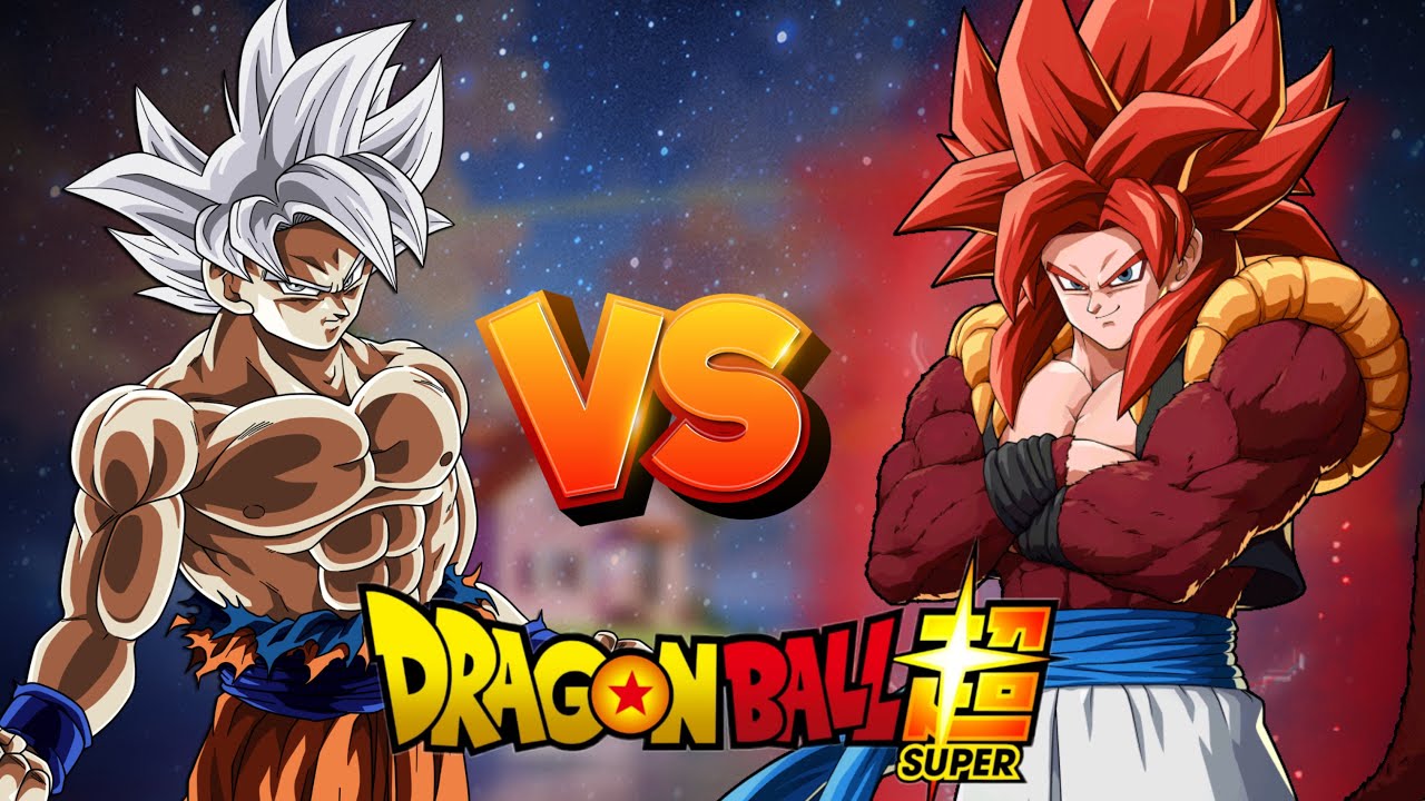 MUI Goku VS Super Saiyan 4 Gogeta | Dragon Ball Super Gameplay - YouTube