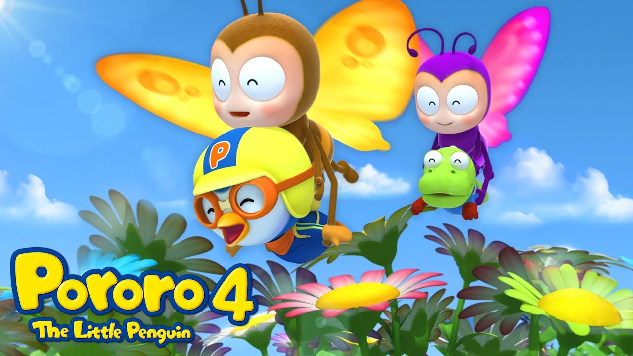 Pororo Season 4 | #15 The Butterfly Forest | Learn Good Habits | Pororo ...