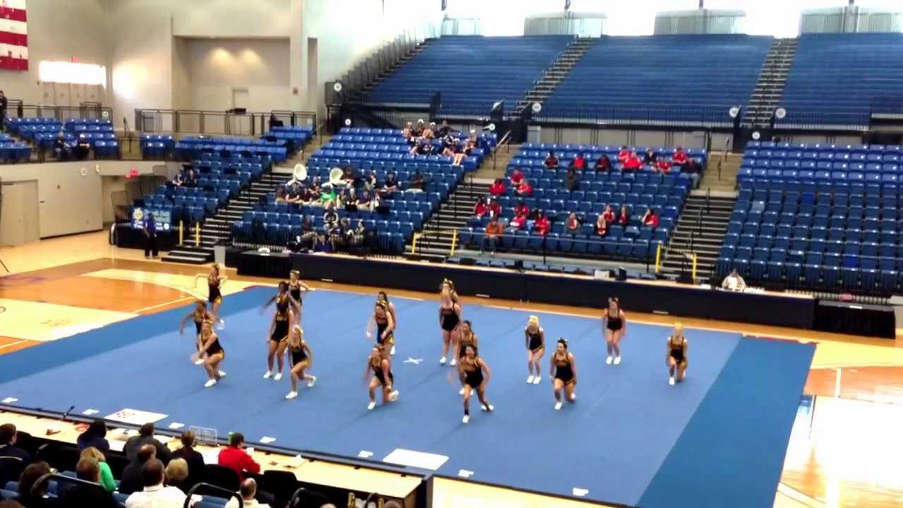 Flagler College Cheerleading: Peach Belt Championships 2013 - YouTube