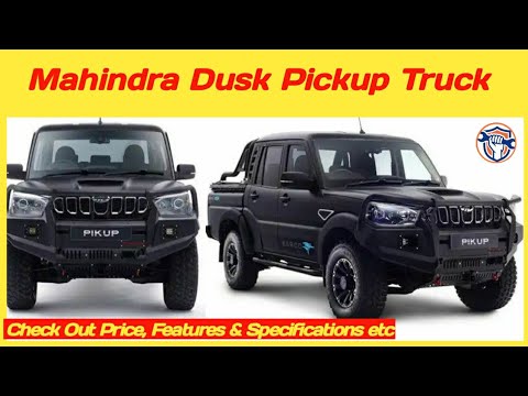 *Mahindra Dusk Pickup I Check out Price, Features, Specifications - YouTube