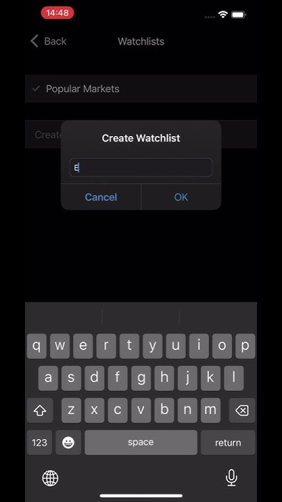 Create custom watchlists in cTrader - YouTube