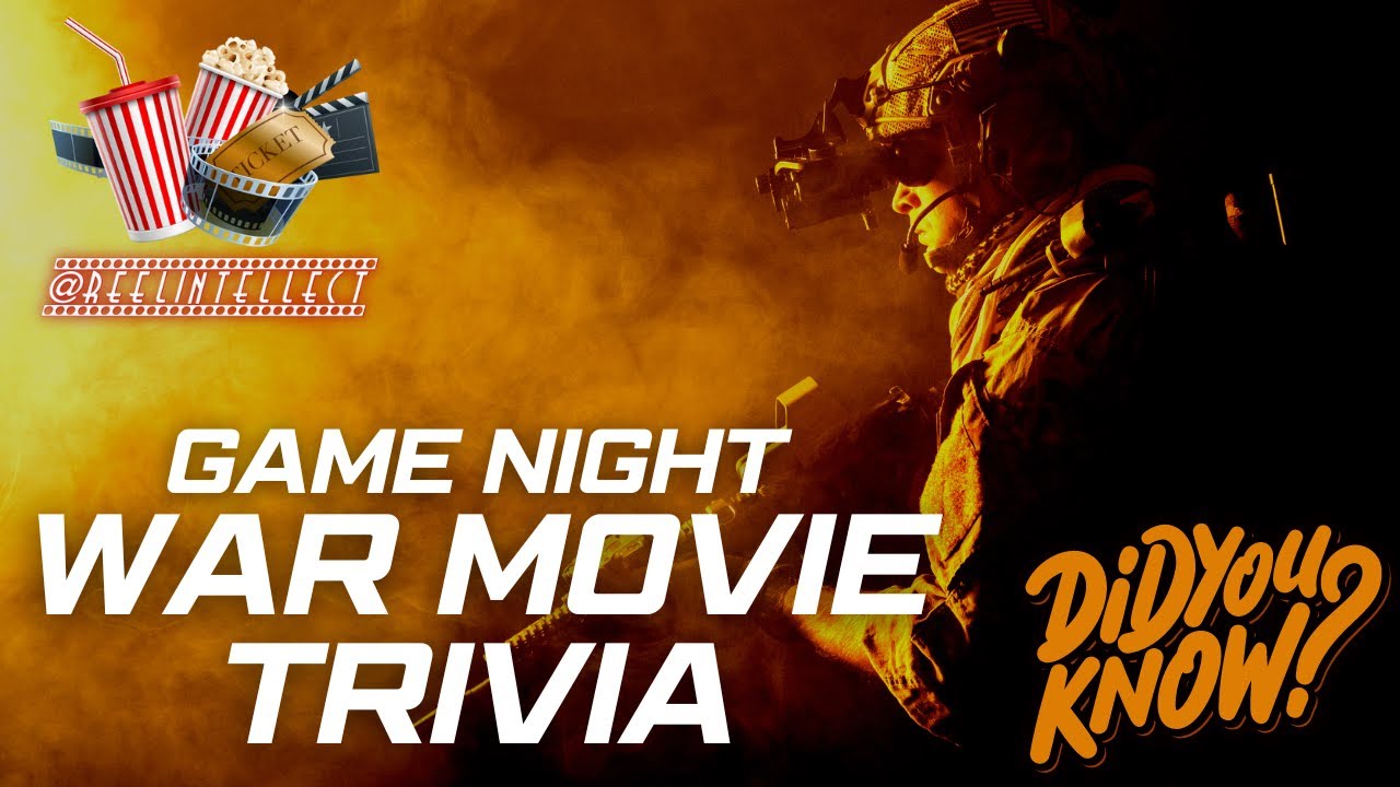 War Movie Trivia Game Night - YouTube