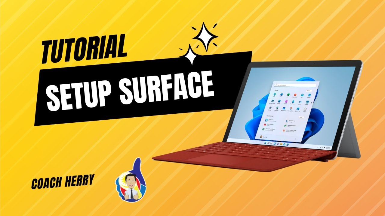 Setup Surface Kurang dari 5 Minit - YouTube