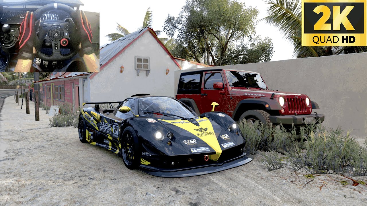 1000HP Pagani Oreo Edition |Forza Horizon 5 Logitech G29 Ultimate Race ...