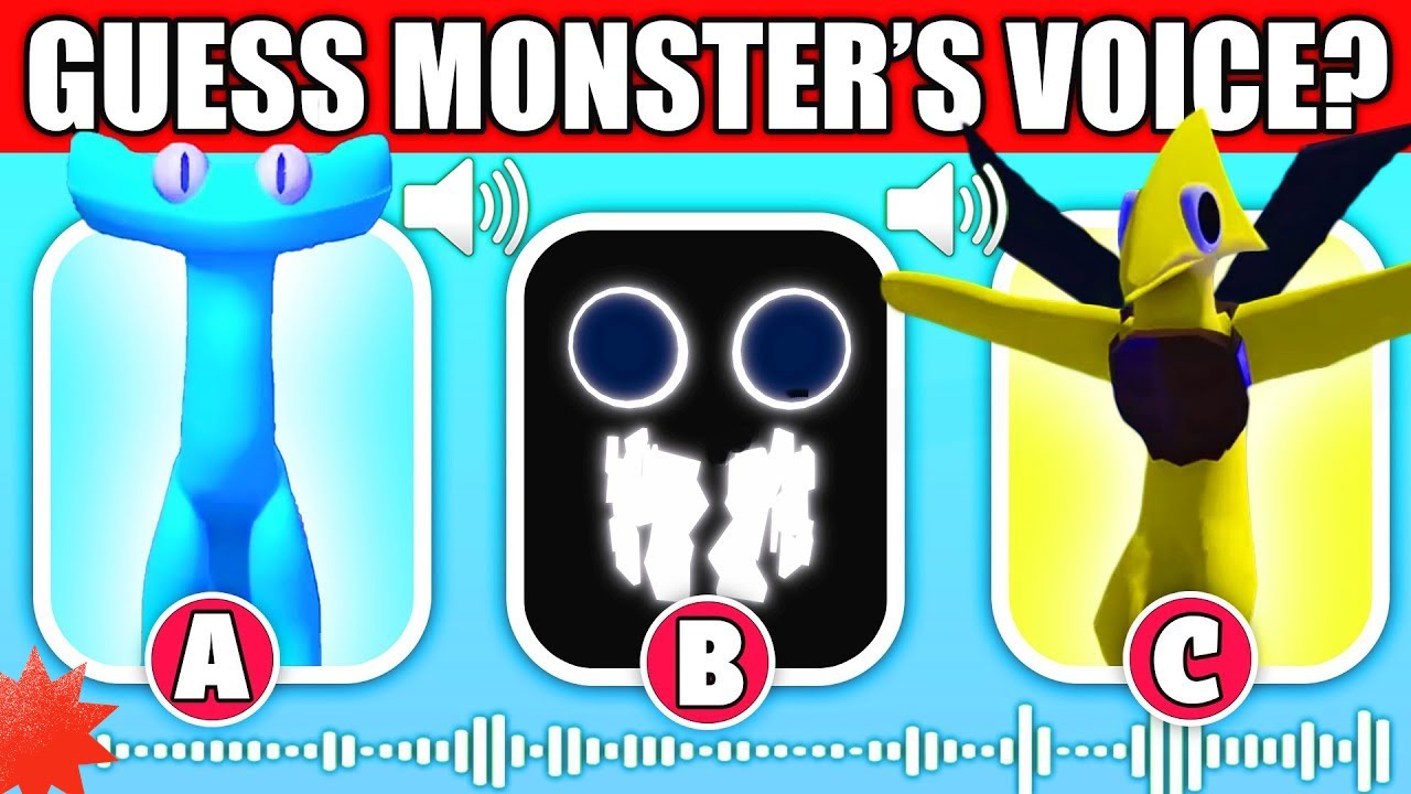 Guess the Monster's Voice Rainbow Friends Chapter 2 | New UPDATE ...