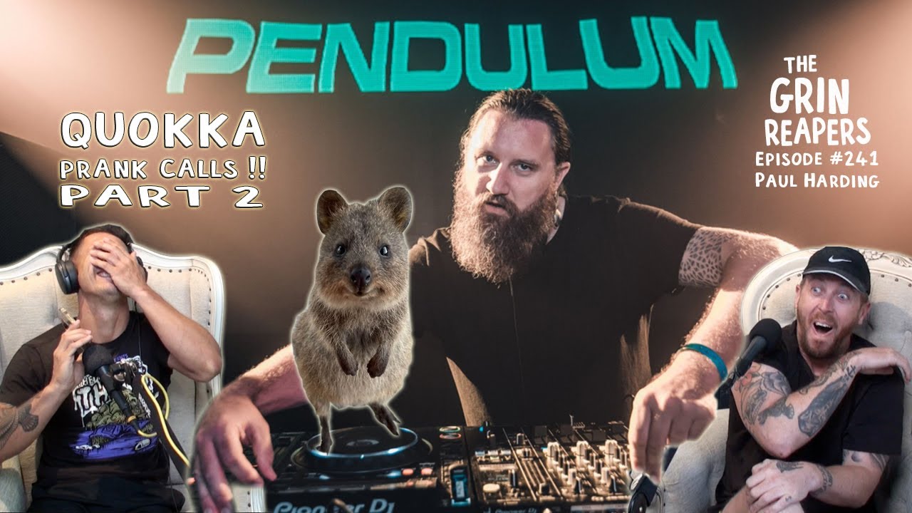 Pendulum's Paul Harding, crank call from JAIL! Quokka's and Private ...