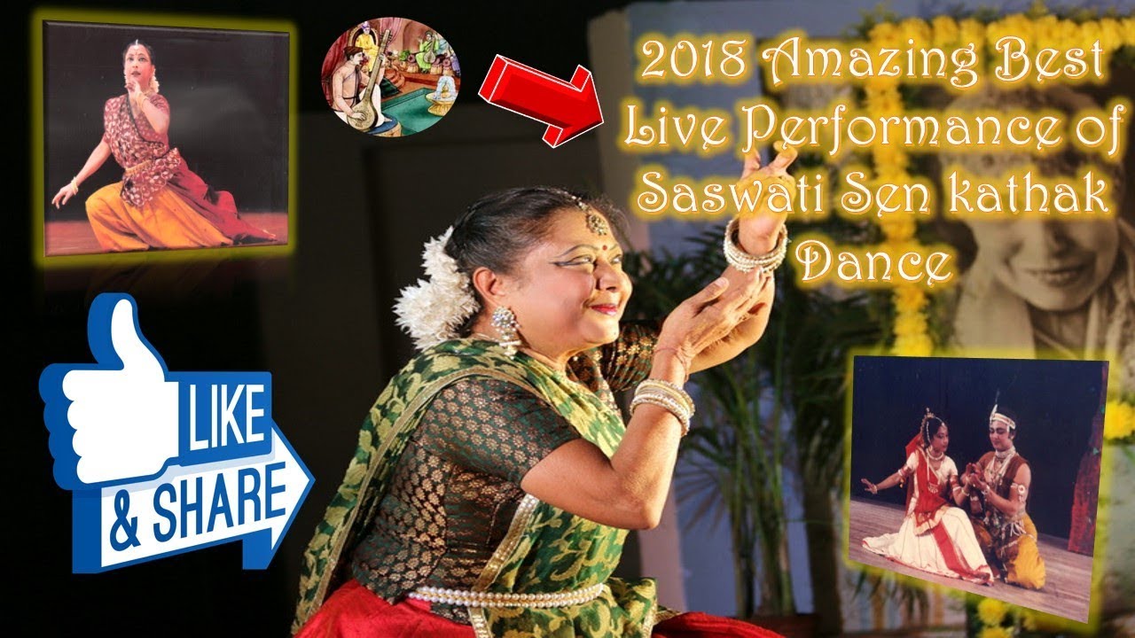 saswati sen I kathak dance 2018 I taal dhamaar ,paran,counting tihai ...