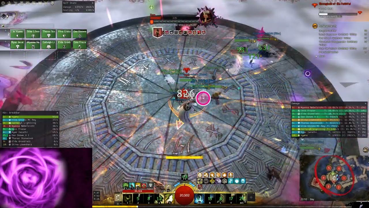 Gw2 - Xera - Heal Alac Druid (Tank) PoV - YouTube